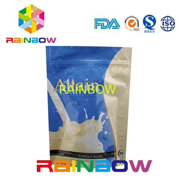 Recyclable Black Tea Packing Pouch , Zipper Self Standing k Tea ...