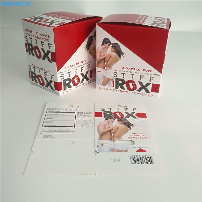 Stiff ROX Pill Capsule Blister Card Packaging Display Box Printed ...