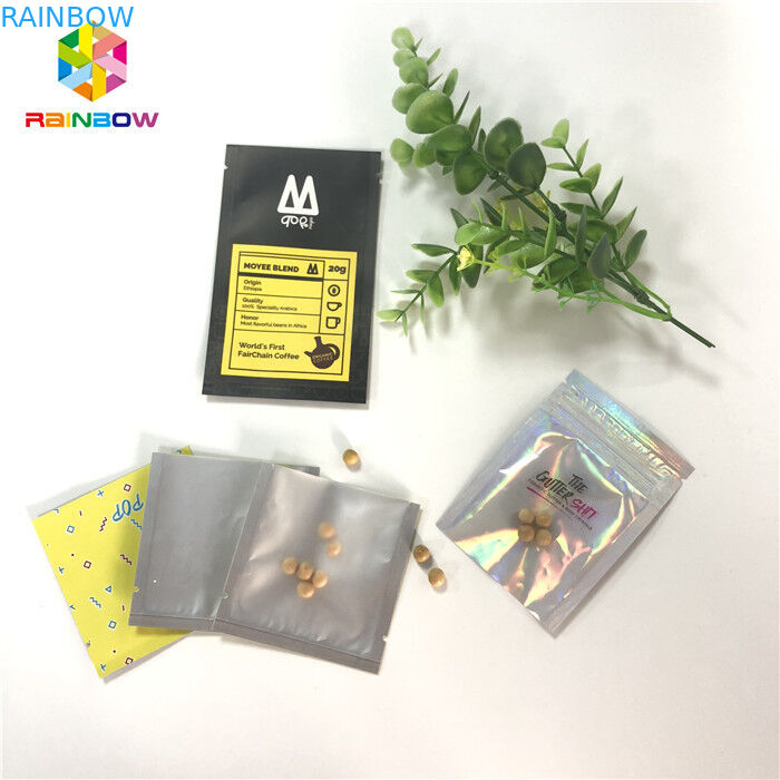 Smell Proof Heat Sealed Cosmetics Tablet Pills Packaging Mini 3x5 ...