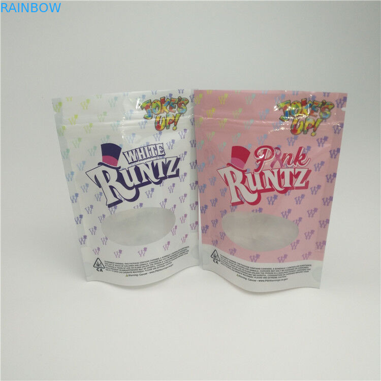 Smell Proof Herbal Packaging Bag The Bag With Window For Hemp CBD Chill ...