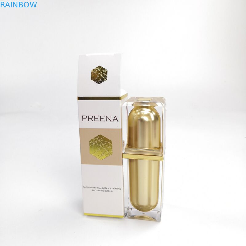 CMYK Color Cosmetic Packaging Paper Box Customized Logo For Essential ...