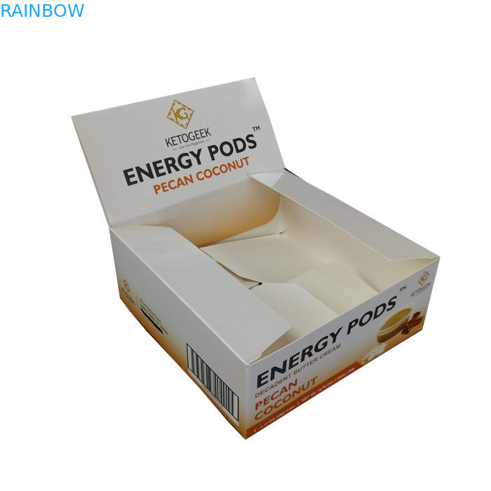 Eco Friendly Recycle Food Grade Custom Printing Cardboard Protein Bar ...