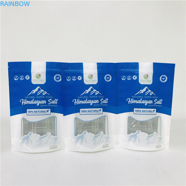 Digital Printing Low MOQ Stand up Pouchs 200g Body Scrub Packaging Bags