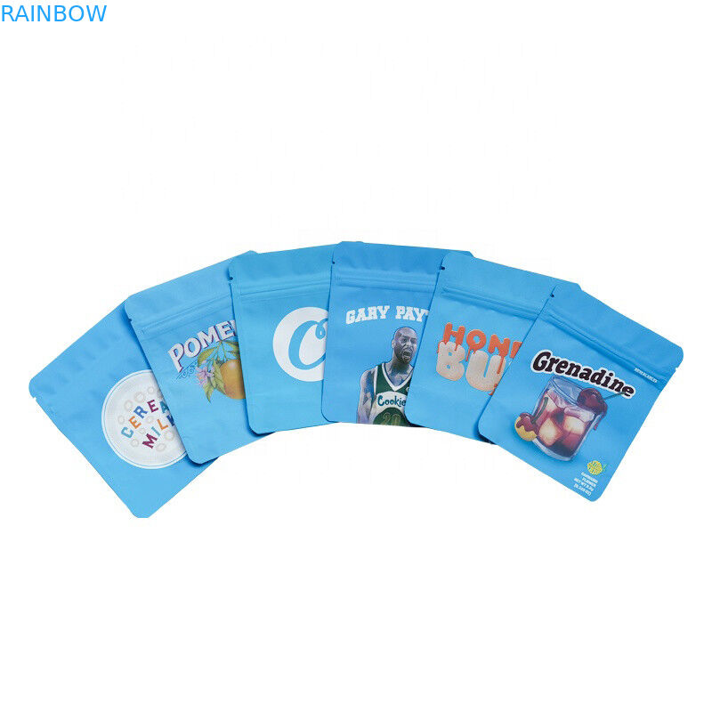 Zip Lock Weed Cookie Packaging Mylar Bags Honey Sachet Honey Edible ...