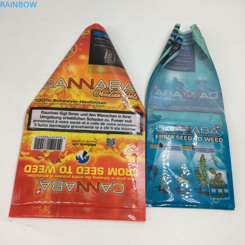 CBD Pockets Wrapper Flat ZIplock Cigar Tobacco Leaf Packaging Bags ...