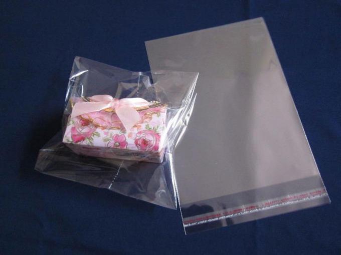 Clear Plain Header Self Adhesive OPP Bags / OPP Header Bag / OPP ...