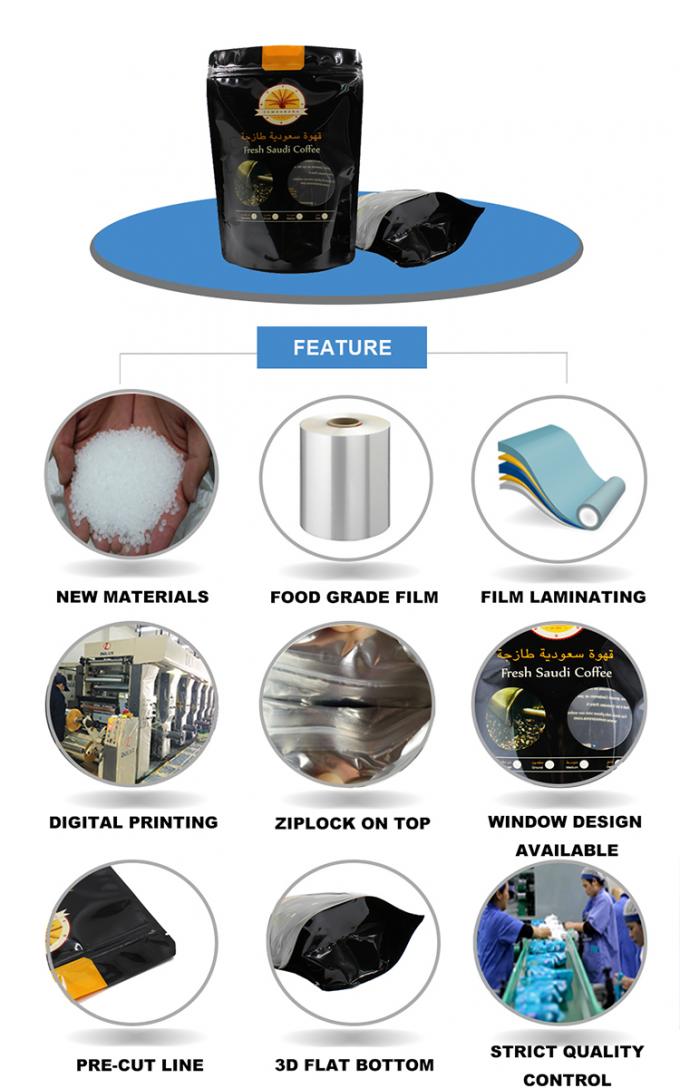 Food Grade Plastic Pouches Packaging