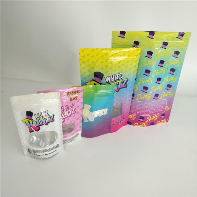 Mylar CBD Oil Swiss Weed Plastic Packaging Bag Reusable Zip Lock For ...