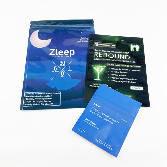 PLA Compostable Biodegradable Plastic Packaging Sachet Face Cream Sachet