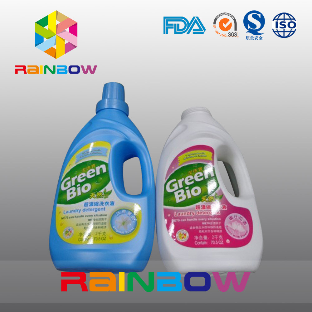 Waterproof Sticker For Plastic Bottle , Self Adhesive Sleeve Labels For ...