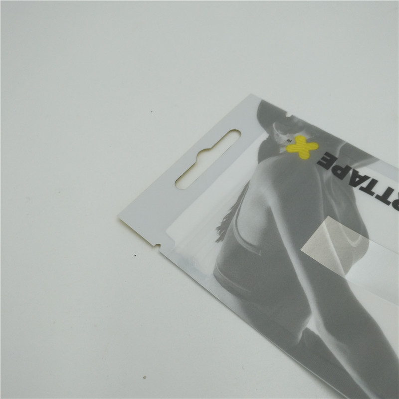 Hanging Bottom Open Plastic Pouches Packaging , Three Side Seal Pouch ...