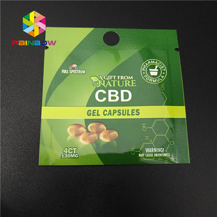 Child Proof Plastic Pouches Packaging Resealable k Mylar Bag CBD Hemp ...