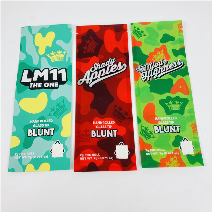 Customized Printed Leaf Smoke Roll Wrap Cigar Tobacco Cone Hemp Mylar ...