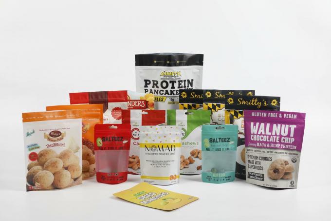 Smell Proof CBD Cookies Weed Packaging Pouch bags