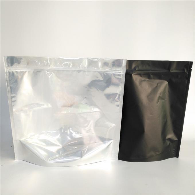 Transparent Window SGS Weed Baggies Plastic Bag Mylar Doypack